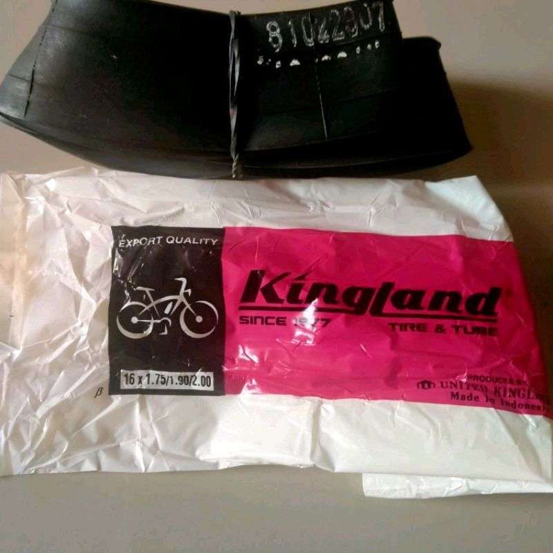 Promo BAN DALAM SEPEDA 16 INCH KINGLAND Diskon 38% di Seller Mcycle - Kab. Bekasi, Jawa Barat ...