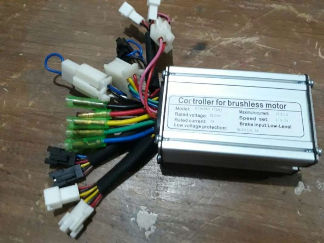 Jual Kontroler Sepeda Listrik Ebike 250Watt 36V 15 Amp Brushless ...