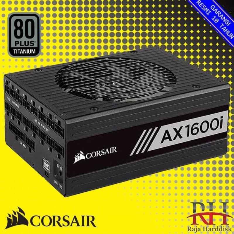 Jual Corsair AX Series Digital 1600W Fully Modular AX1600i - Titanium ...