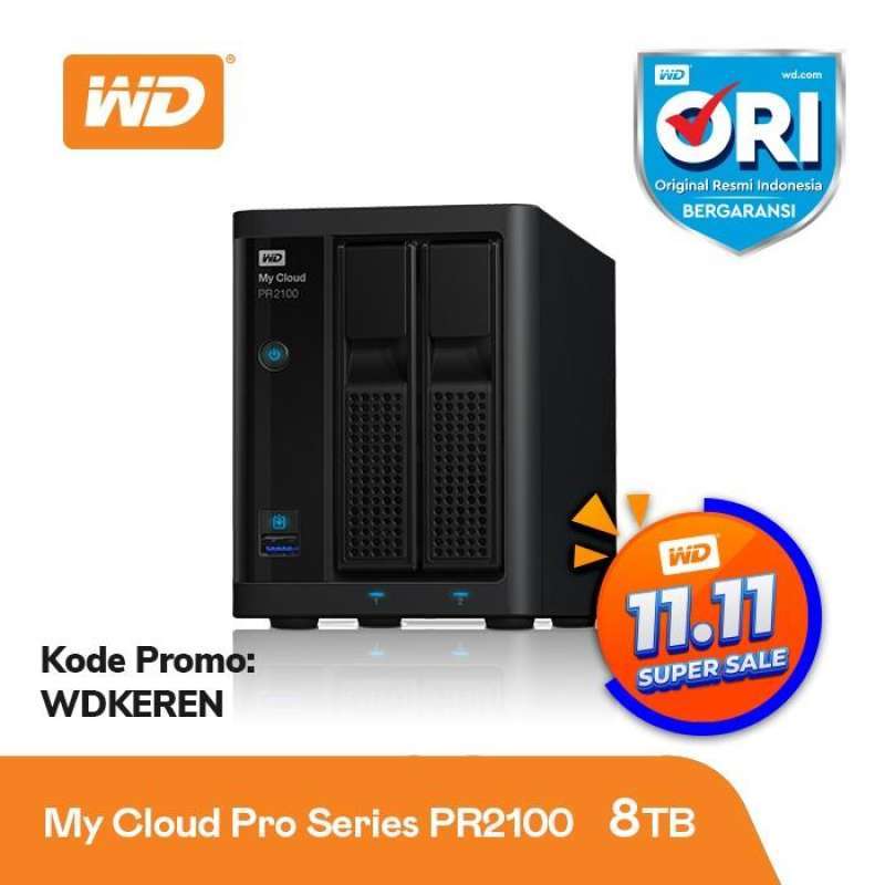 Jual WD My Cloud PRO Series PR2100 8TB - Hardisk Eksternal di Seller ...
