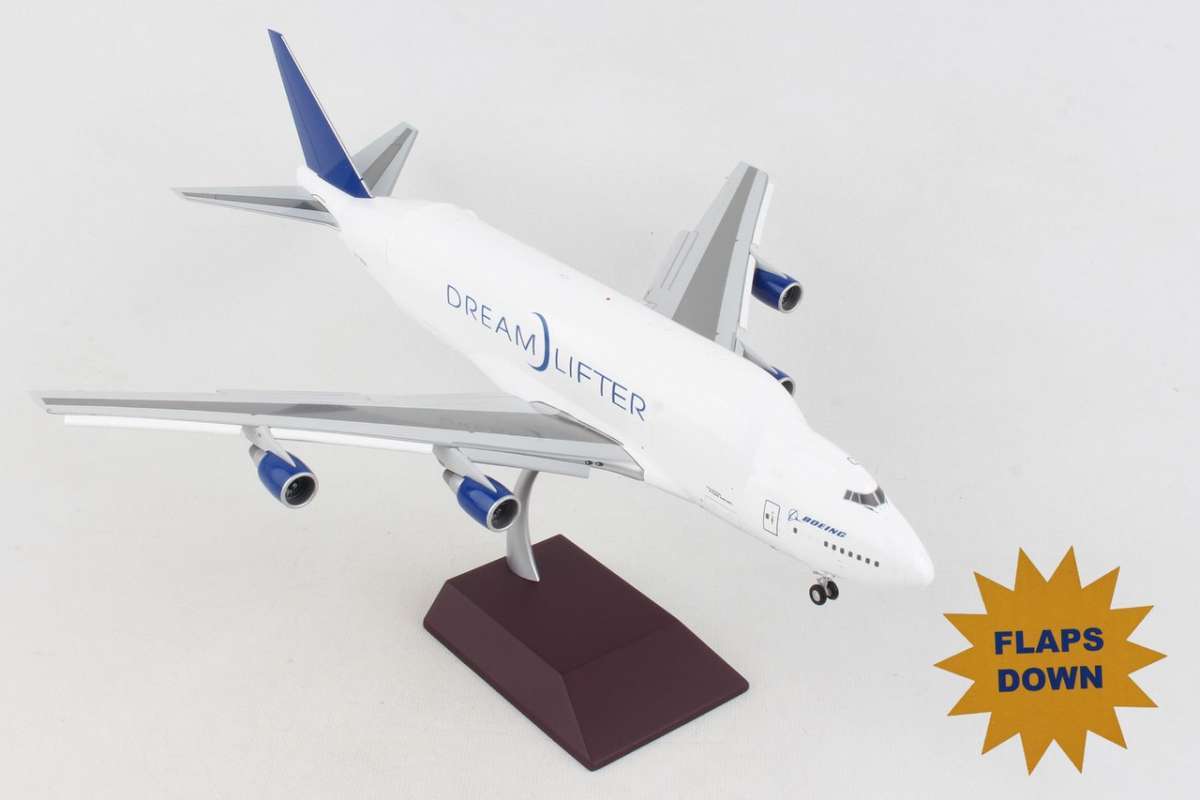 Promo Gemini Jets Boeing B747-400LCF N718BA Dreamlifter w/open fuselage ...