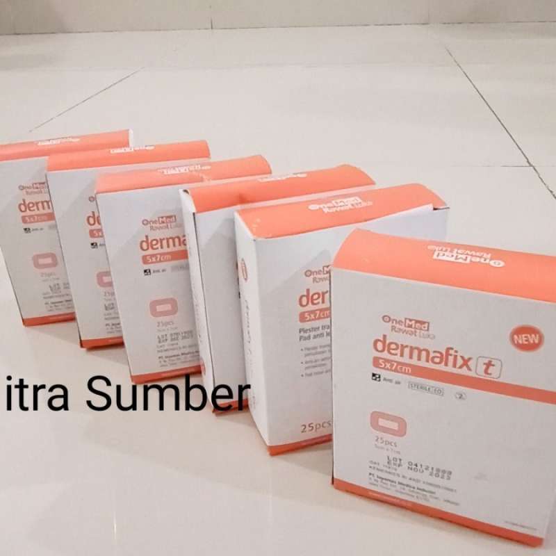 Promo DERMAFIX T PLESTER LUKA TRANSFARAN UKURAN 5 x 7 MEREK ONEMED ...