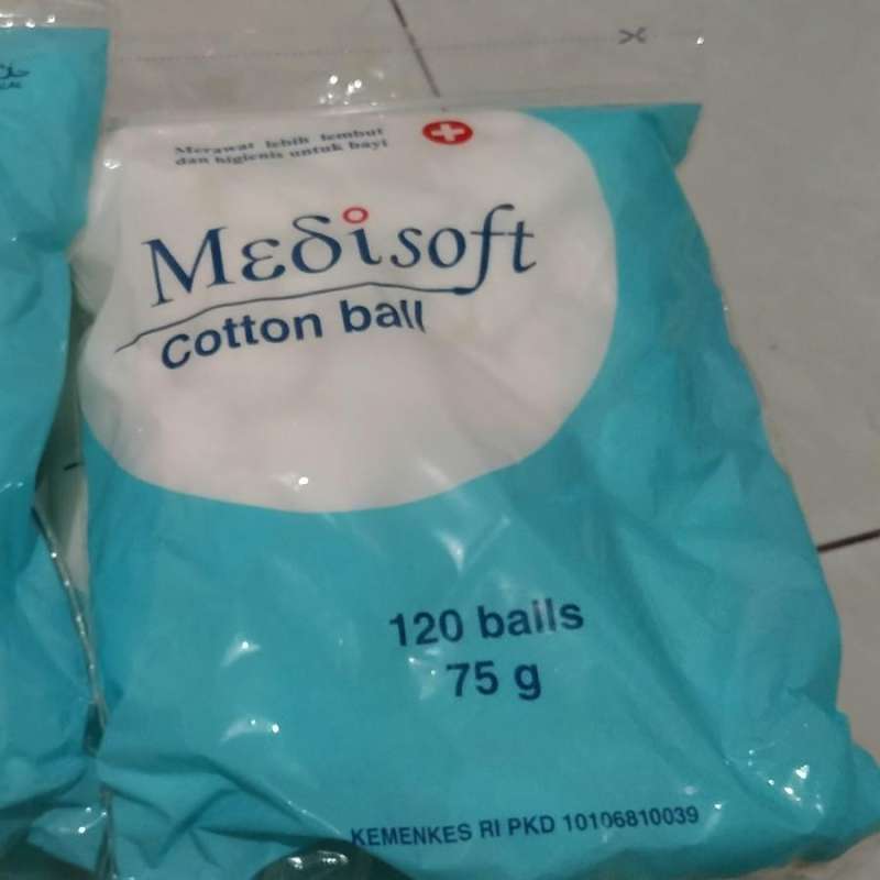 Jual Medisoft Cotton Ball Kapas 120Gr di Seller seven solutions - Kota ...