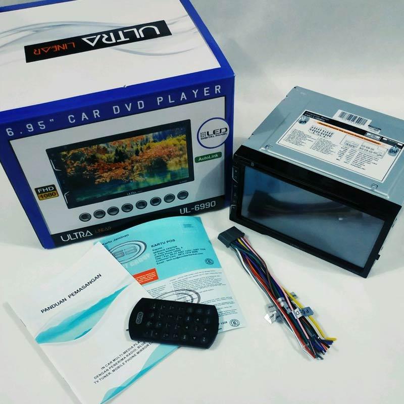Jual Ultra Linear Ul-6990 Fhd 1080 Head Unit Double Din Mobil Audio ...