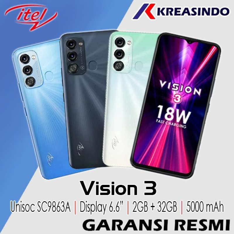 Review Itel Vision 3 Plus: Spesifikasi, Kelebihan, Kekurangan, & Waktu ...