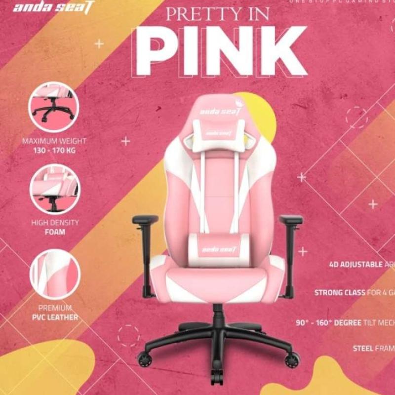 Jual ANDASEAT Pretty in Pink - Gaming Chair di Seller Lunafreya - Kota ...