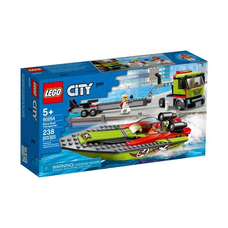 Jual LEGO City 60254 Race Boat Transporter Blocks & Stacking Toys di ...