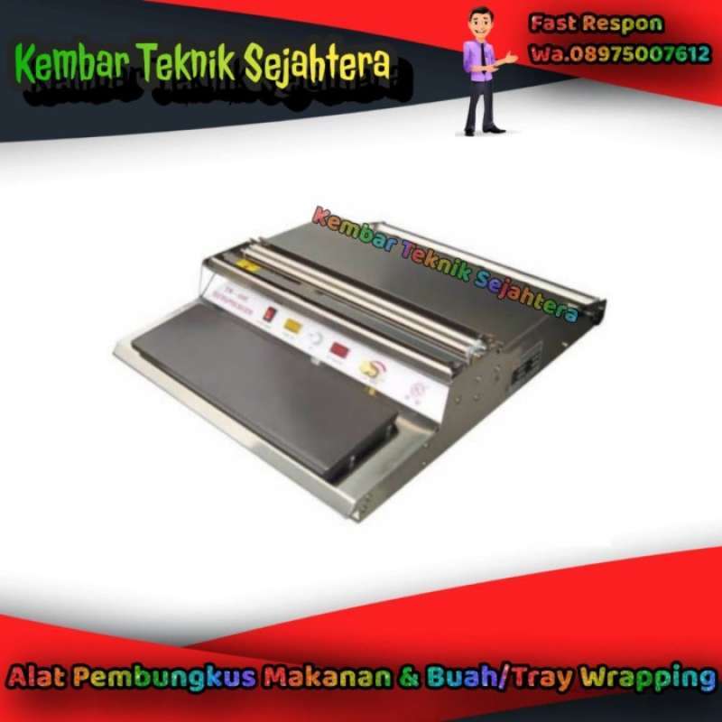 Promo Mesin/Alat bungkus makana/buah/Tray wrapping - Multicolor Diskon ...