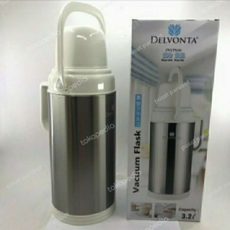 Promo Termos Air Panas Tuang Delvonta 3,5 Liter Vacum Flas Diskon 6% di Seller AM_id - Wanajaya ...