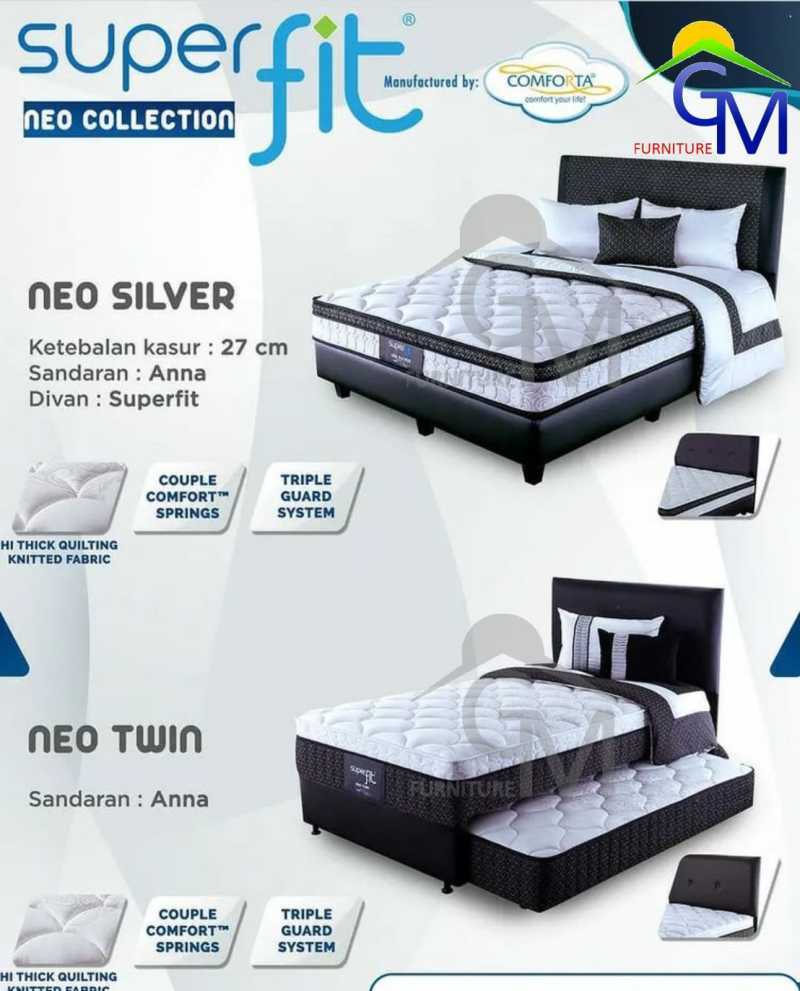 Jual Comforta Superfit Neo Silver Original Murah - Harga Diskon Juni ...