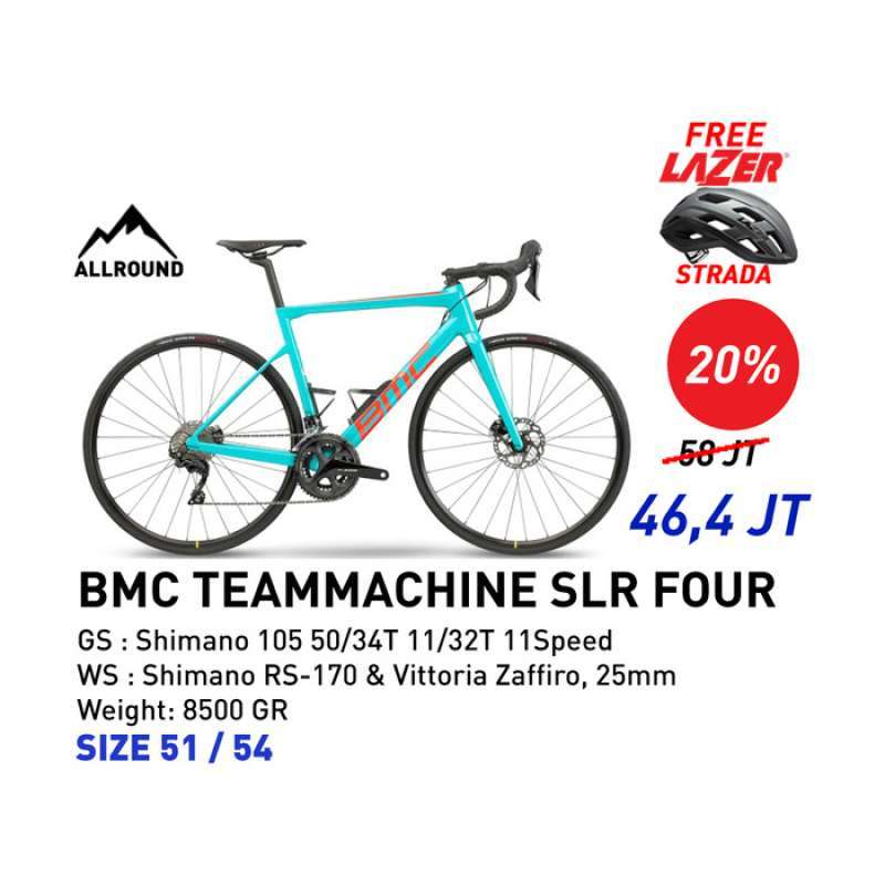 Jual Bmc Teammachine Slr Four Sepeda Roadbike Shimano 105 Di Seller Technobike Official Store ...
