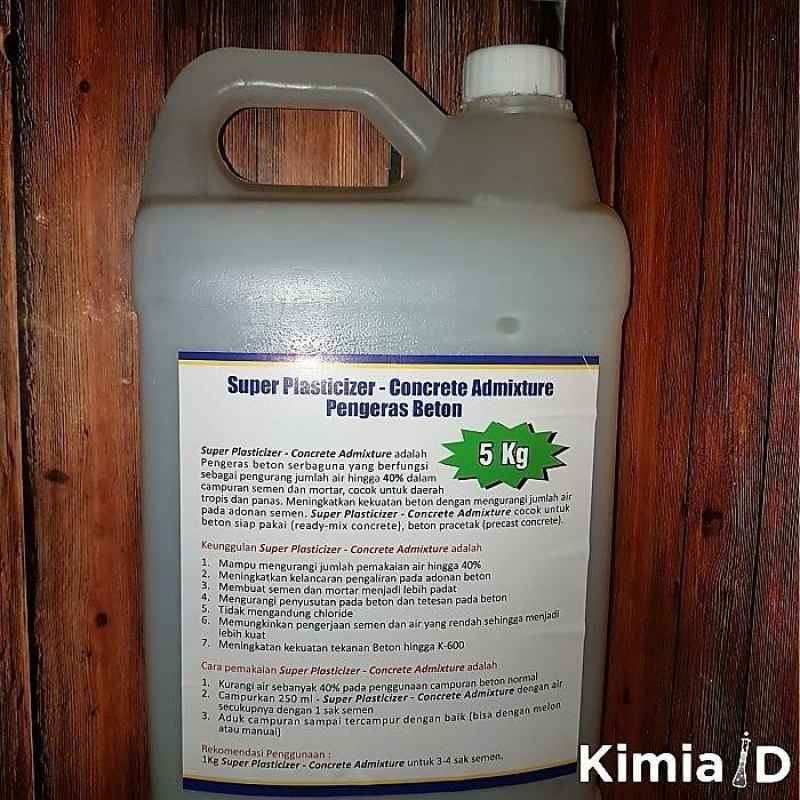 Jual Super Plasticizer 5Kg - Pengeras Beton - Pengeras Semen - Obat Cor ...