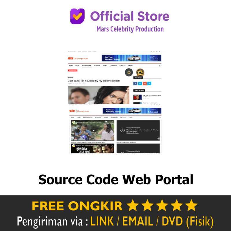 Jual Source Code Aplikasi Website Portal Berita Terlengkap Laravel 6 ... Jual Source Code Aplikasi Website Portal Berita Terlengkap Laravel 6 ...