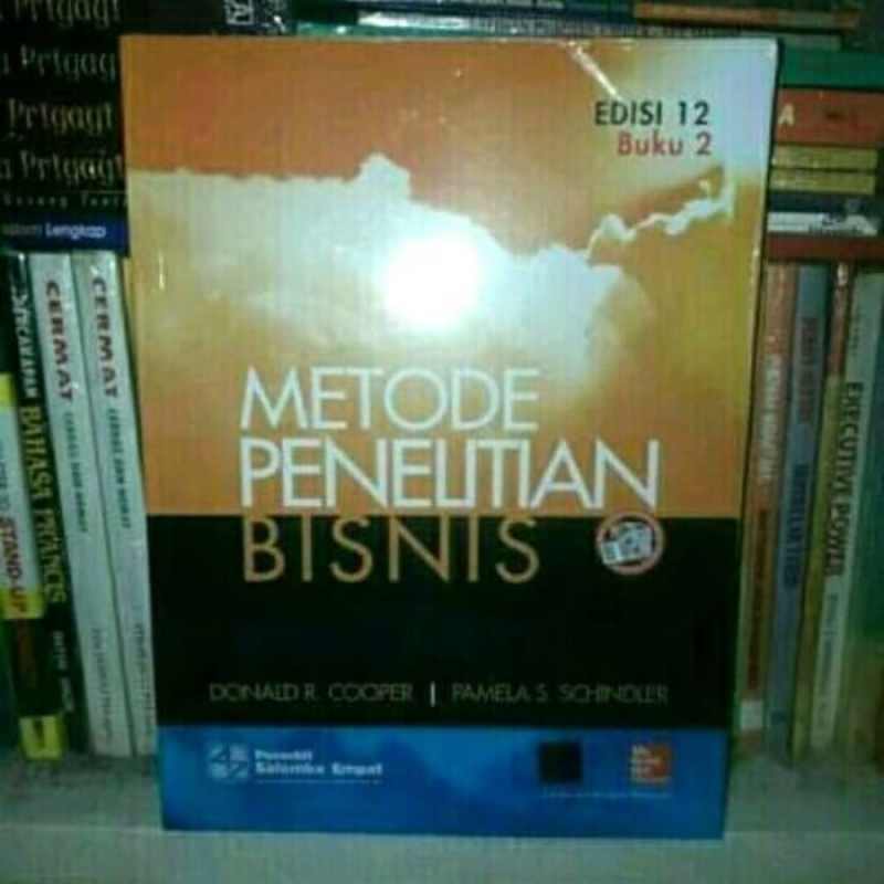 Promo Premium 1 set laminating Metode penelitian bisnis edisi 12 by ...