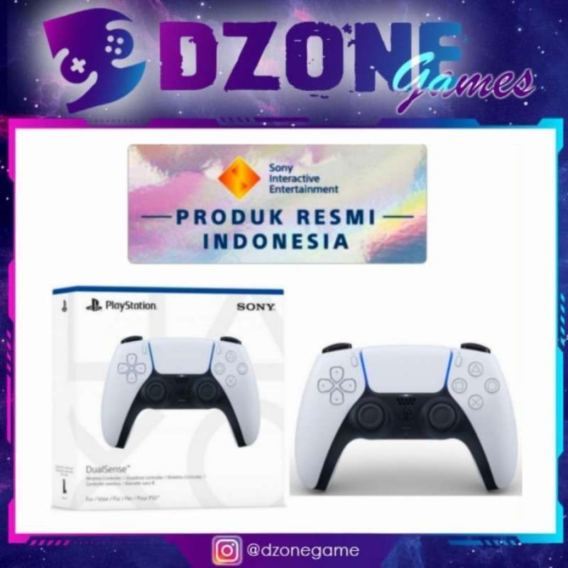 Jual PS5 Dual Sense Controller / PS5 Controller / Stik PS5 Sony Indonesia di Seller Silvanna ...