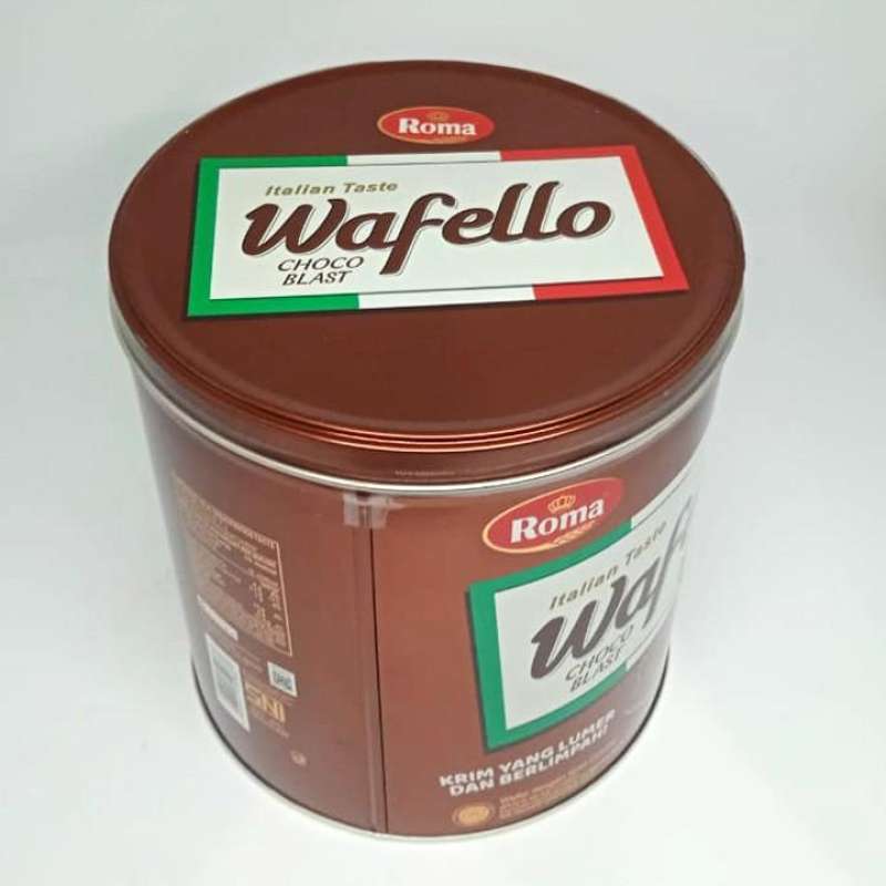 Jual Wafer Roma Waffelo Coklat Kaleng- Choco Blast Di Seller Arsan ...