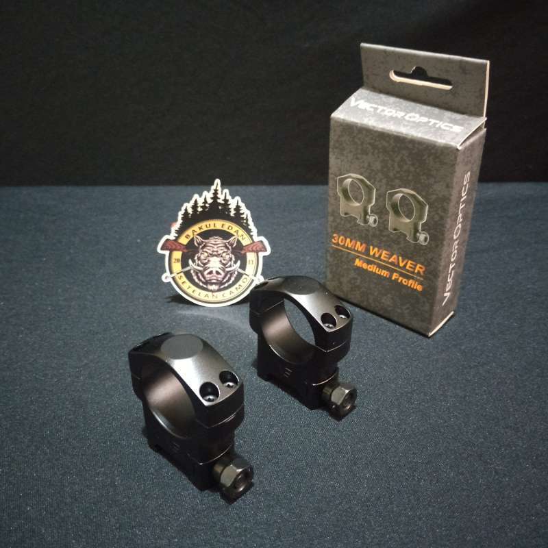 Jual MOUNTING TELESKOP VECTOR OPTICS OD30 REL22 MEDIUM / MOUNTING ...