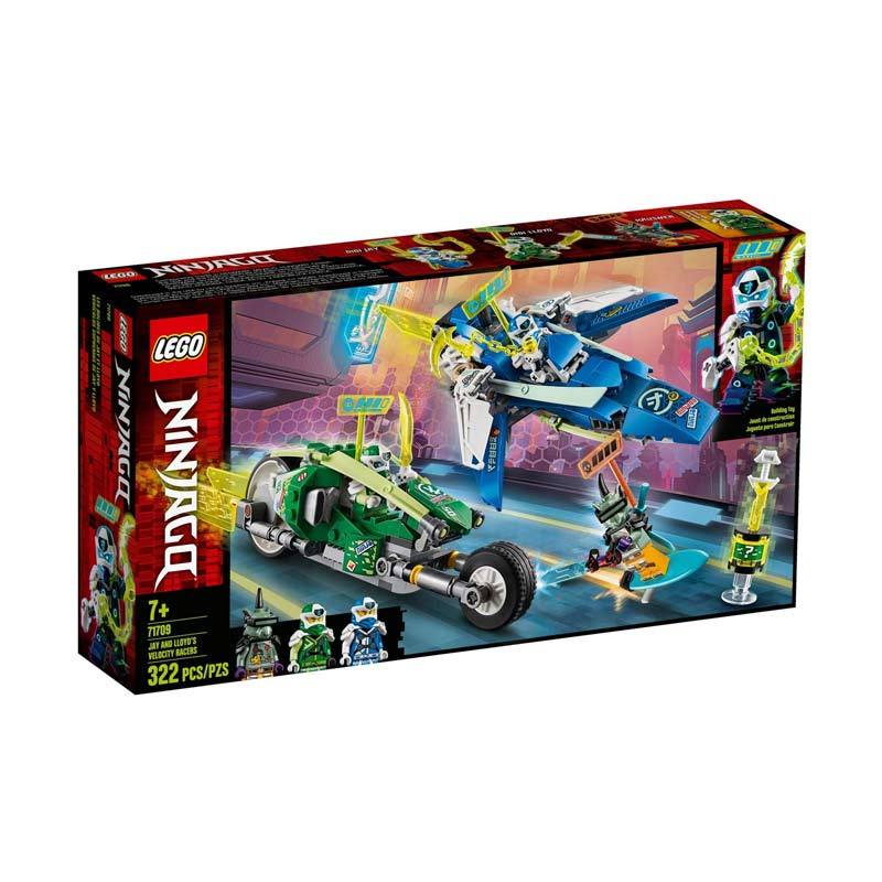 Promo LEGO Ninjago 71709 Jay and Lloyd's Velocity Racers Blocks ...