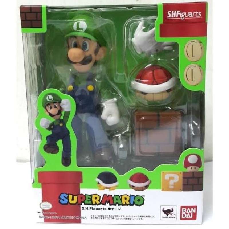 Jual Bandai Shf Luigi - Super Mario Bros S.h.figuarts Di Seller Horizon ...
