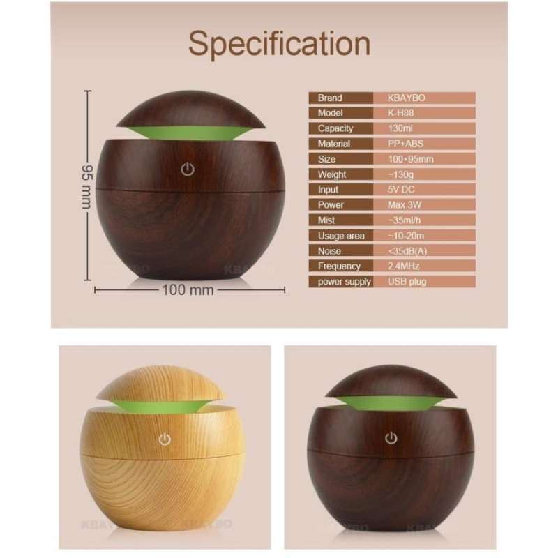 Jual Humidifier Aromatherapy Aroma Terapi Diffuser Air Purifier Desain ...