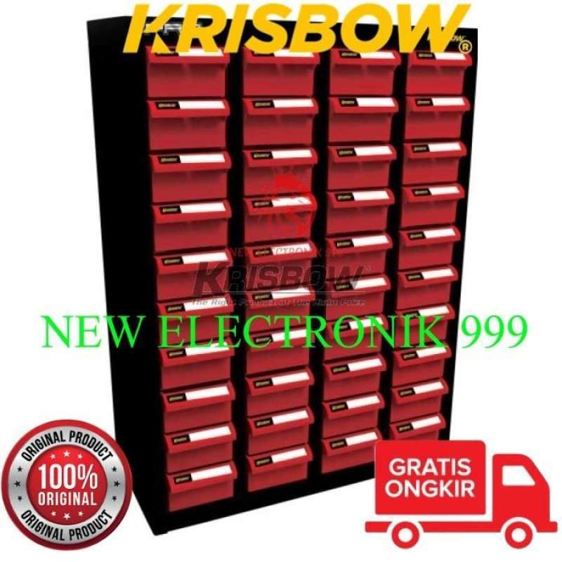 Jual Krisbow Lemari Perkakas 32 Laci 46x22x64 Cm KW0103827 di Seller ...