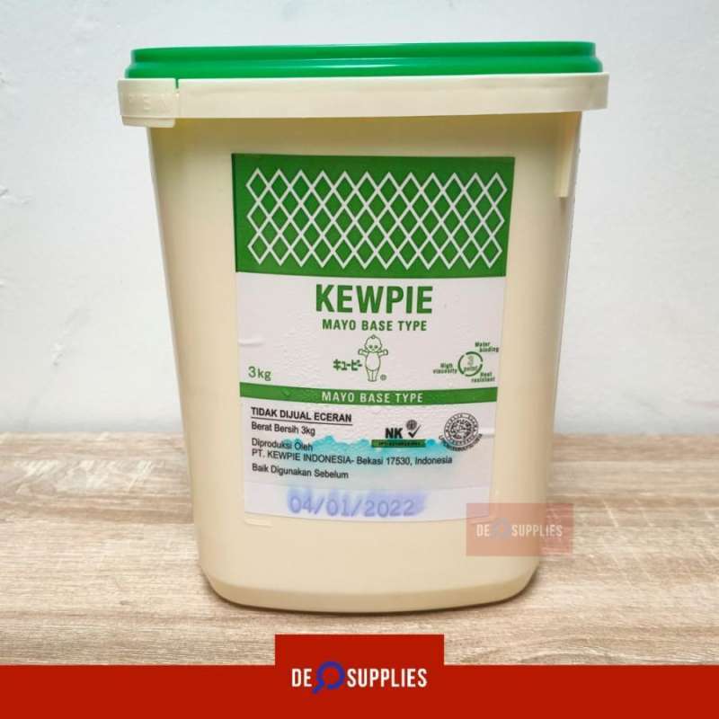 Jual Kewpie Mayo Base Type 3kg - Mayonaise Plain Saus Salad Mayonnaise ...