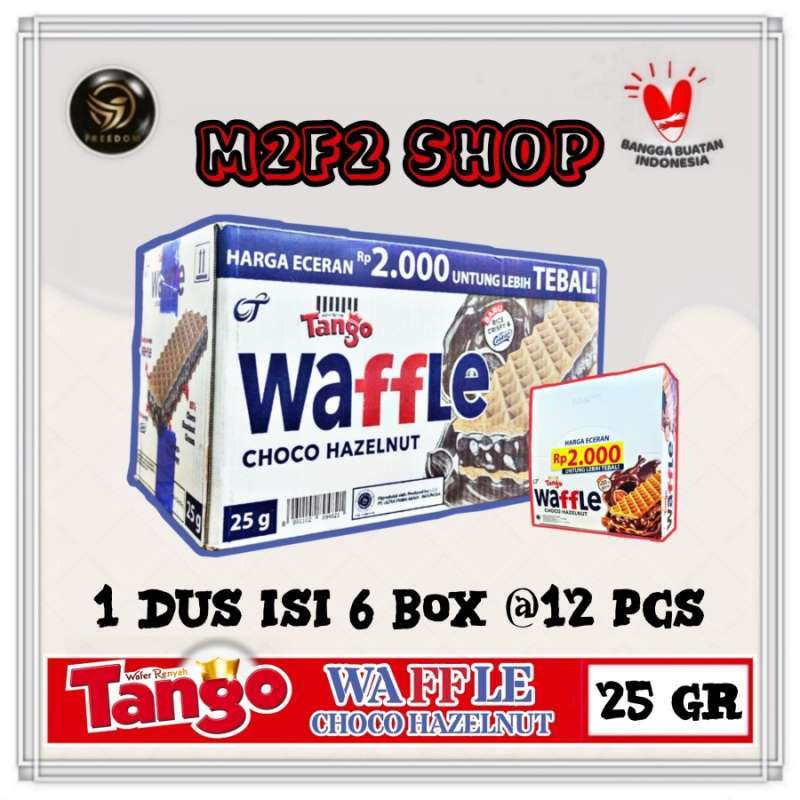 Promo Tango Waffle Choco Hazelnut | Krim Cokelat Sachet - 25 gr ...