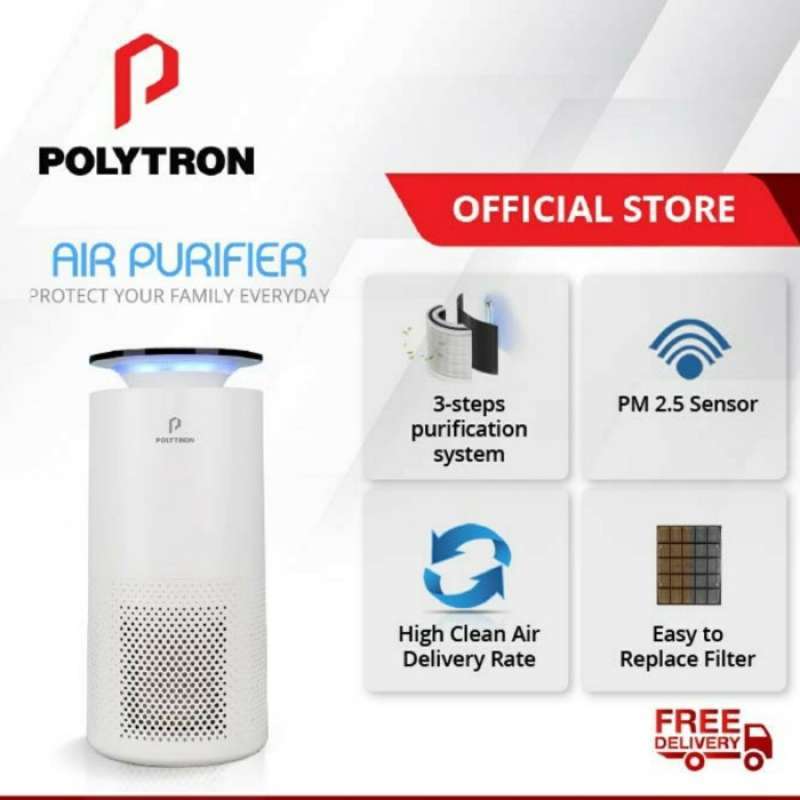 Jual Air Purifier Polytron PAP125 Coverage 25m2 Hepa Filter PAP-125 di ...