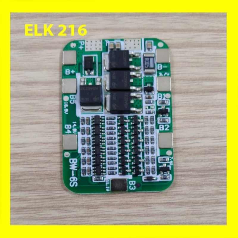 Promo Jual Bms 6s 24v 18650 Li-ion Lithium Battery Charge Protection ...