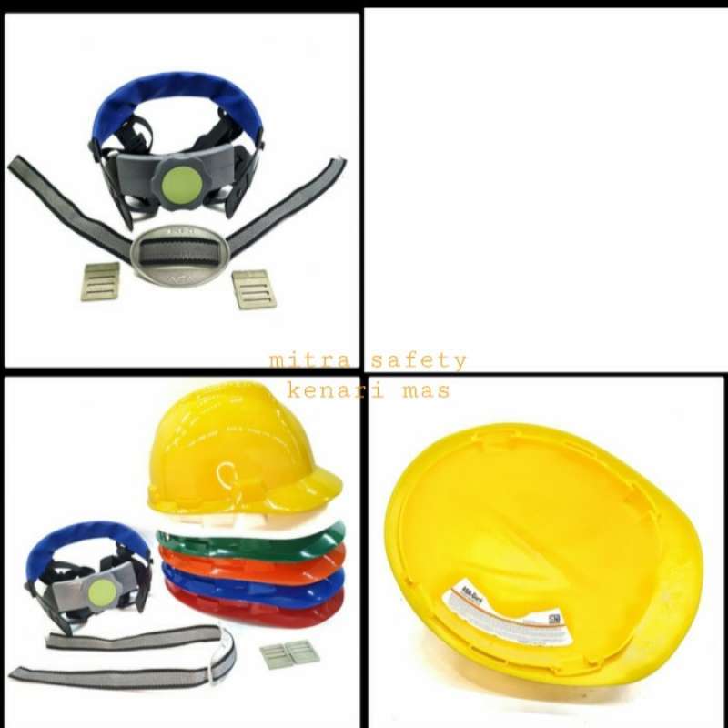 Jual Helm safety proyek Tali putar fasttrack V Guard-putih di Seller OK ...