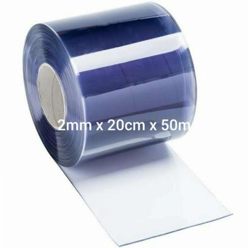 Promo Pvc Strip Curtain / Tirai Plastik Pvc Roll Warna Clear 2Mm X 20Cm ...