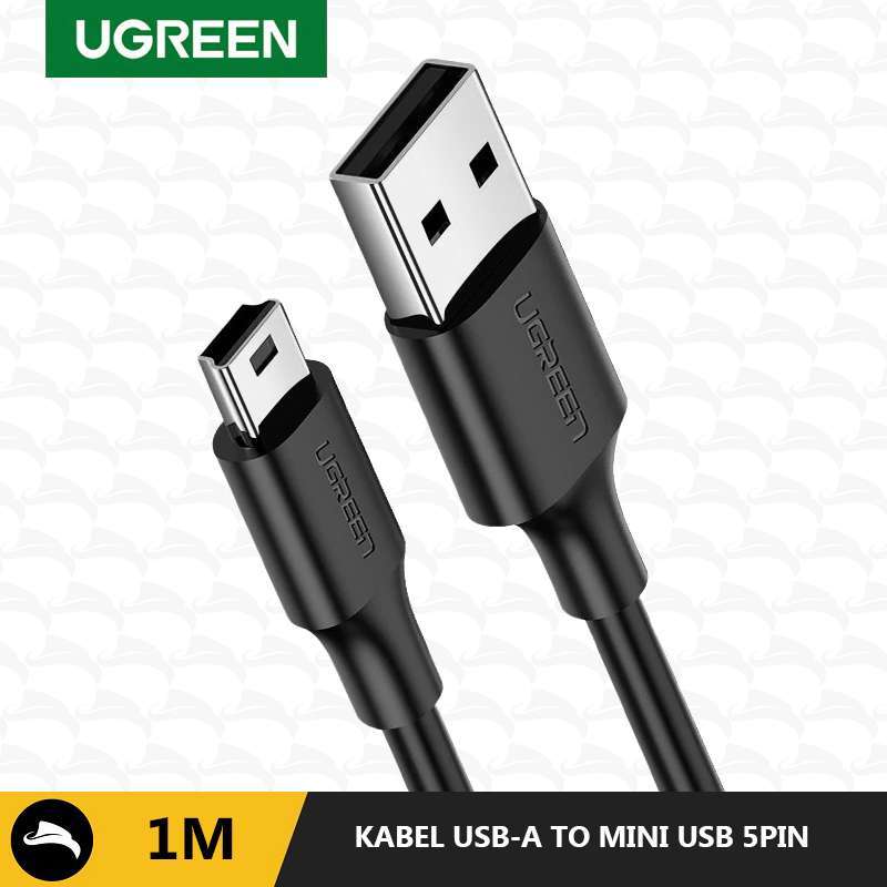 Jual UGREEN 10355 KABEL USB TO MINI USB 5PIN DATA CABLE CHARGER CAMREA ...