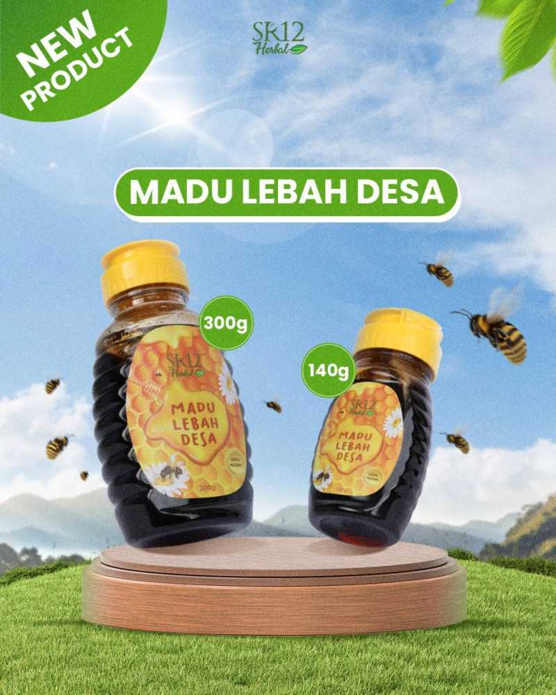 Jual Sr12 Madu Lebah Desa 100% Madu Murni Herbal Original Tanpa Pemanis ...