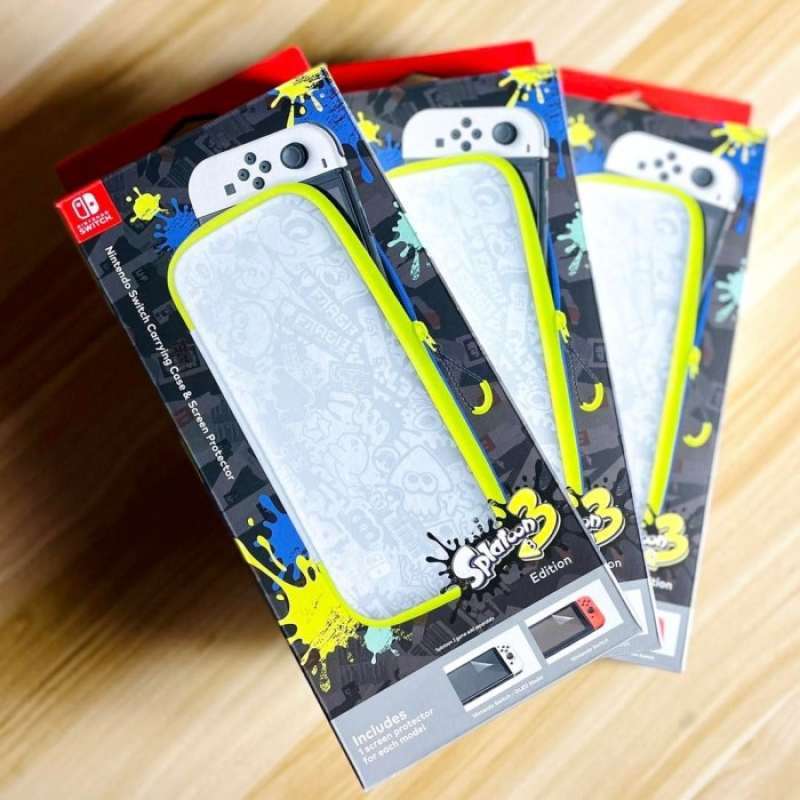 Jual Nintendo Switch OLED Carrying Case Splatoon 3 Edition di Seller ...