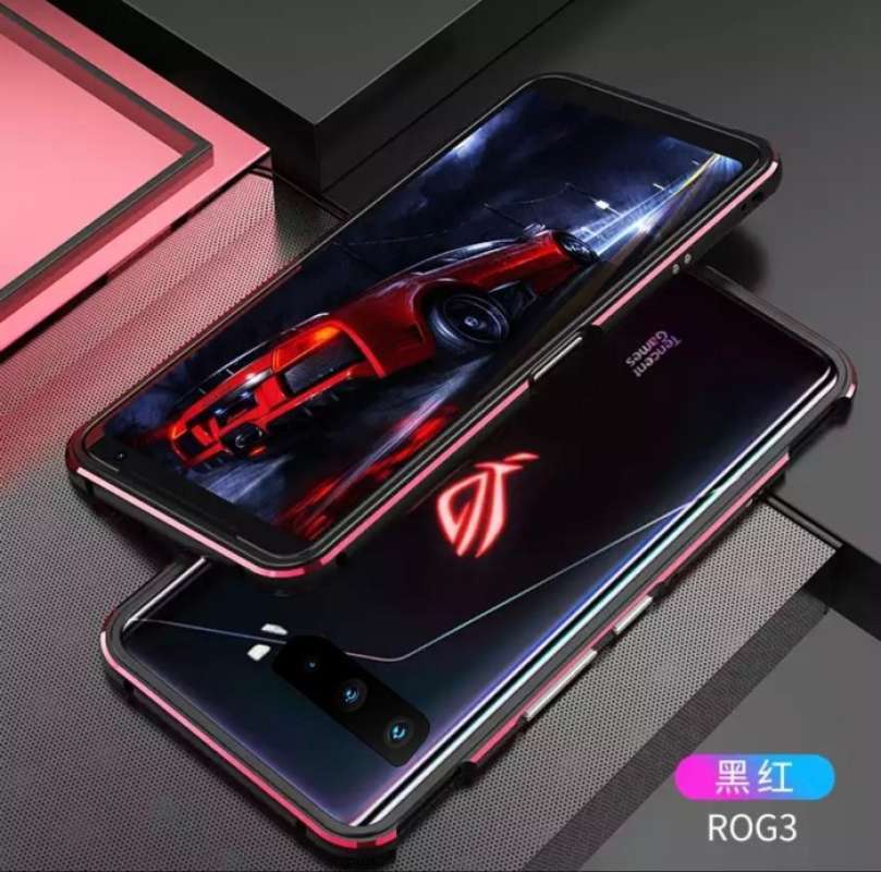 Jual ASUS ROG PHONE 3 STRIX METAL BUMPER CASE ALUMINIUM HARD COVER ...