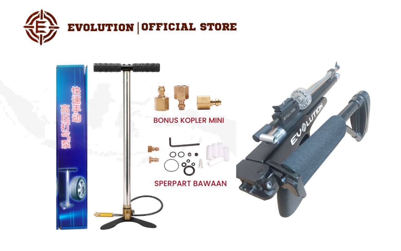 Jual Pcp Evolution - Paket Pompa Pcp + Pcp Mini Magazine Black Lpt Di ...