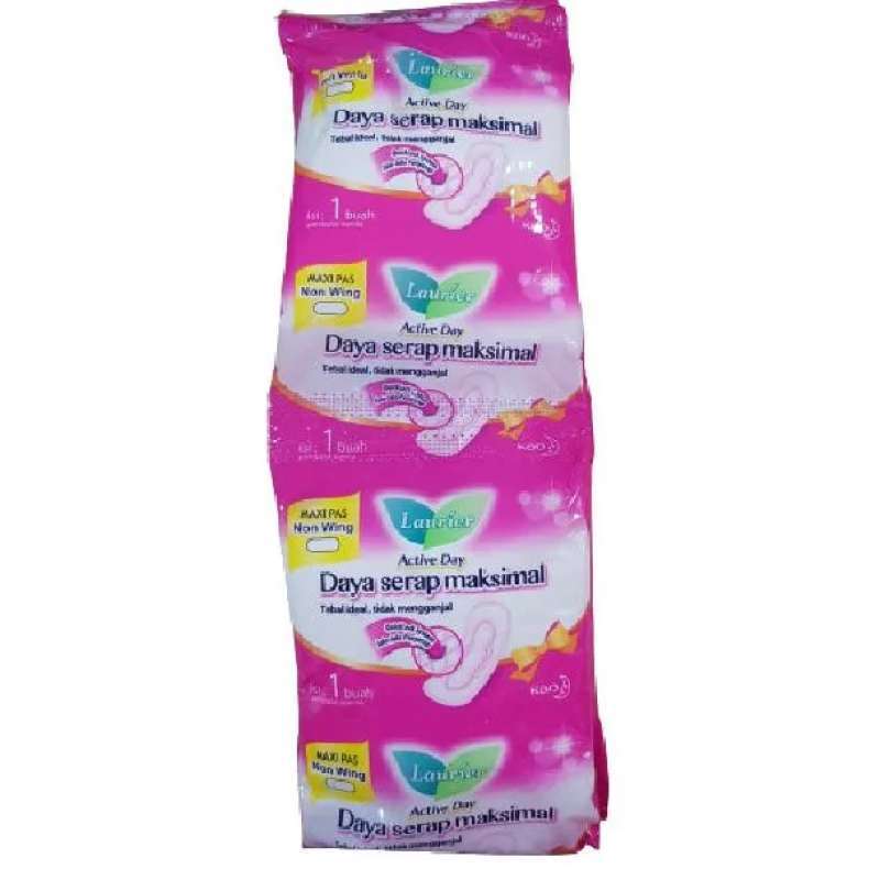 Jual Laurier Active Day Renteng 1p Isi 10 Sachet Non Wing di Seller ...