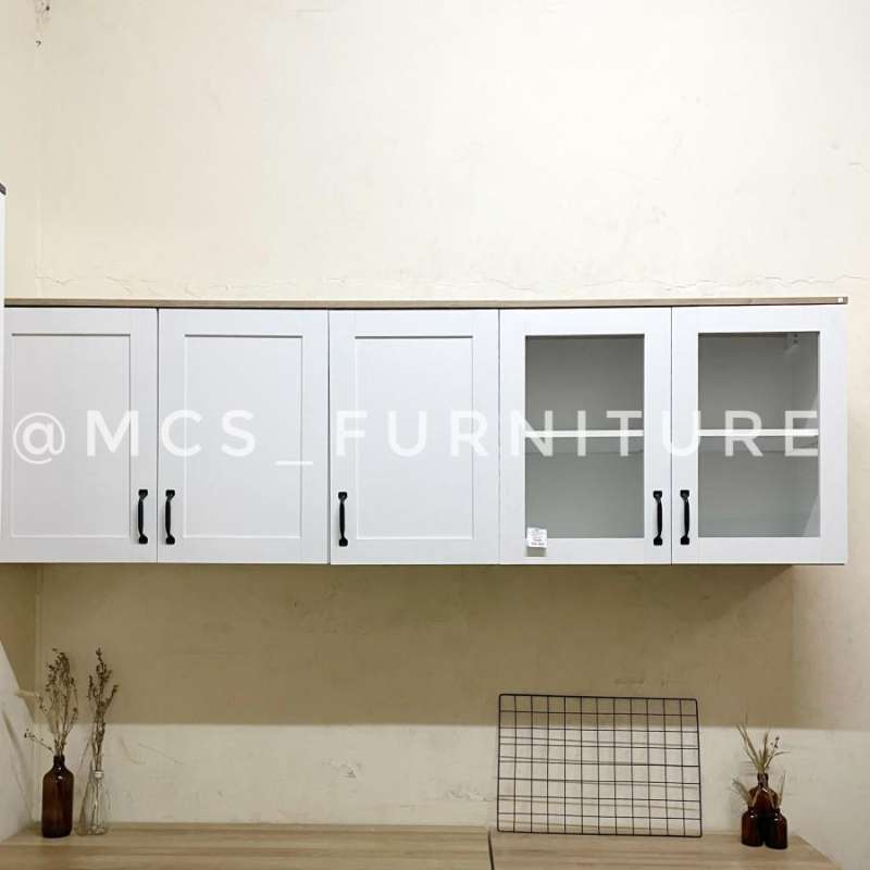 Promo Kitchen Set Atas Lemari Dapur Piring Mebel Furniture Semarang ...