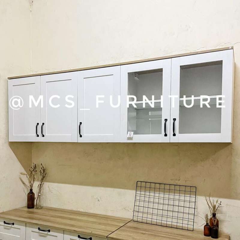 Promo Kitchen Set Atas Lemari Dapur Piring Mebel Furniture Semarang ...