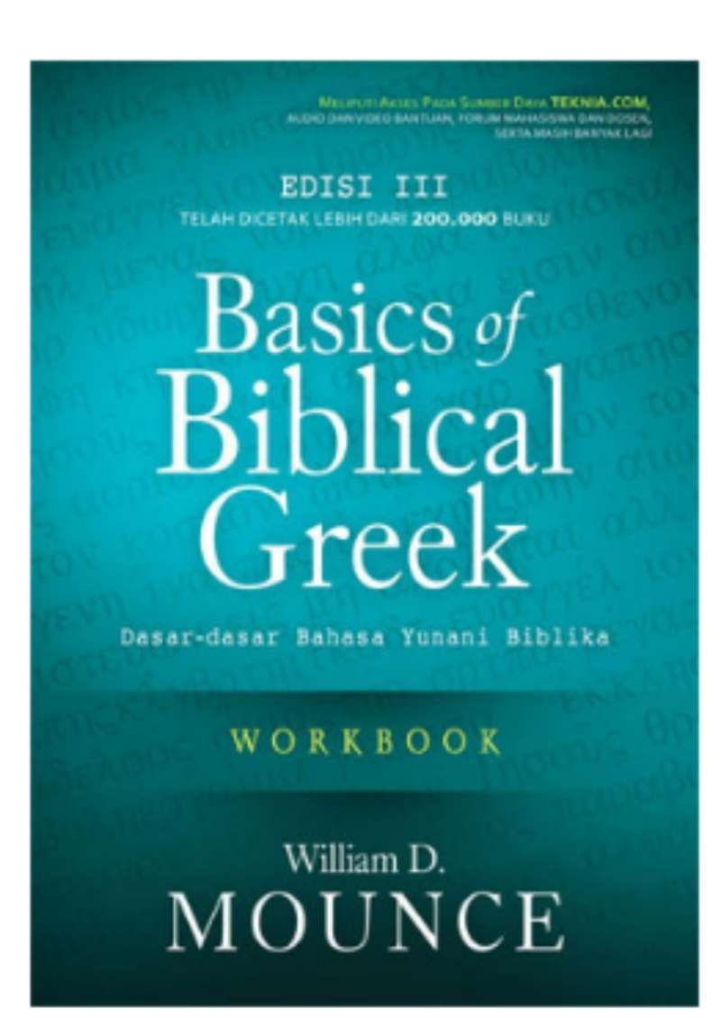 Jual Basic Of Biblical Greek Workbook Di Seller Semi Christian ...