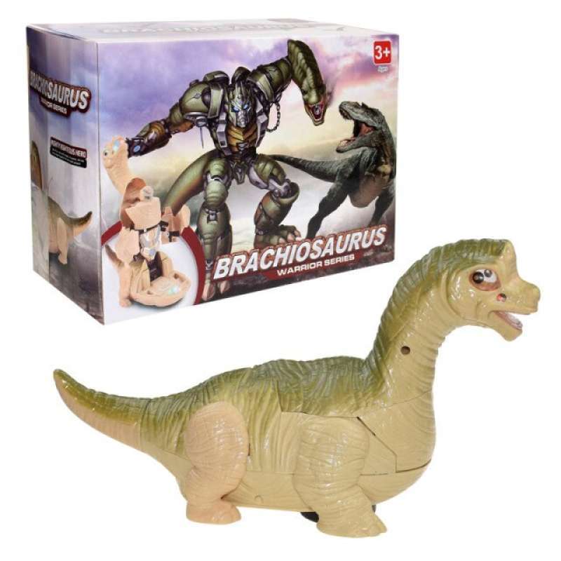 Jual Mainan Dinosaurus Berubah Jadi Robot Brachiosaurus Warrior Series ...