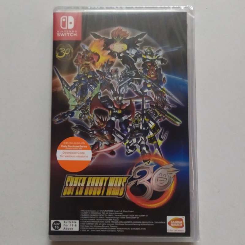 Jual Nintendo Switch Super Robot Wars 30 di Seller Silvanna - Kapuk Muara, Kota Jakarta Utara ...