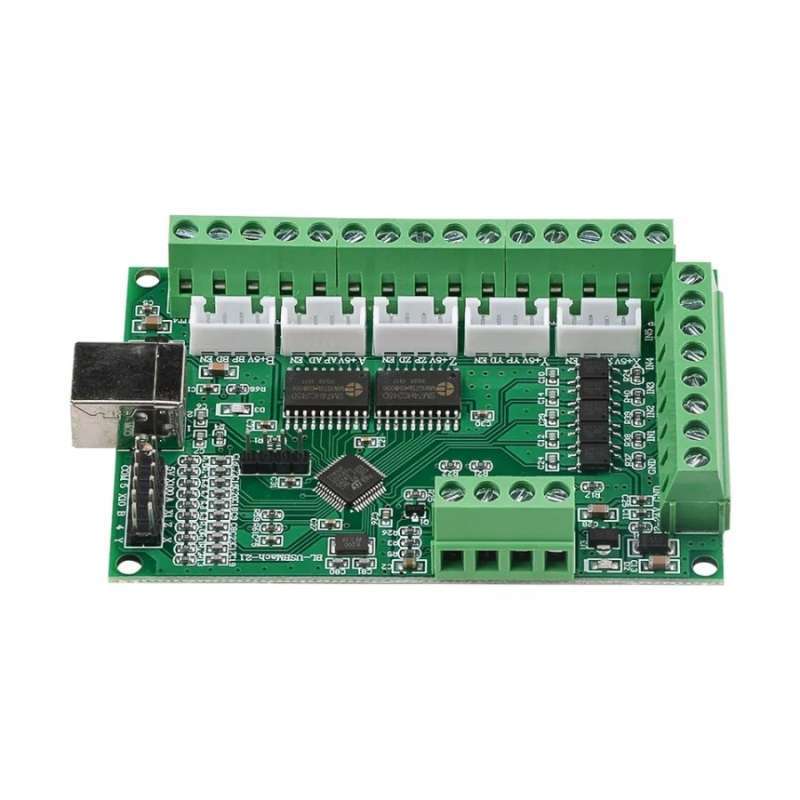 Jual Mach3 V2 1 Motion Control Card Board Usb Cnc 5 Axis Motherboard 12 24v Di Seller Klinik
