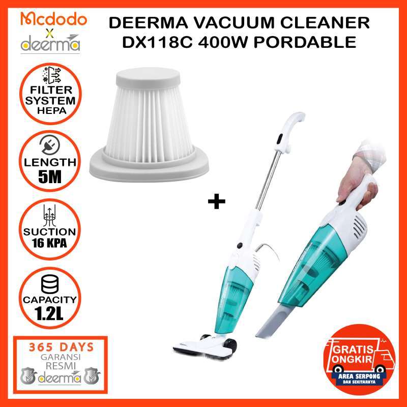 Jual Deerma Vacuum Cleaner DX115C DX118C DX300 DX700 VC01 VC20 PLUS ...