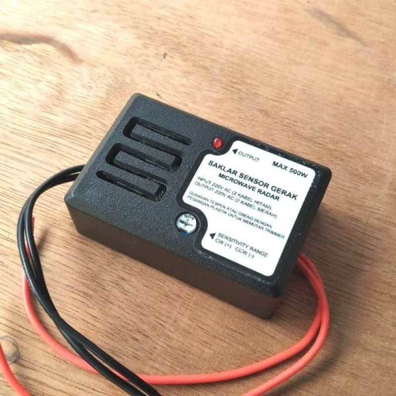 Jual Saklar sensor gerak benda dan manusia 500W watt besar radar ...