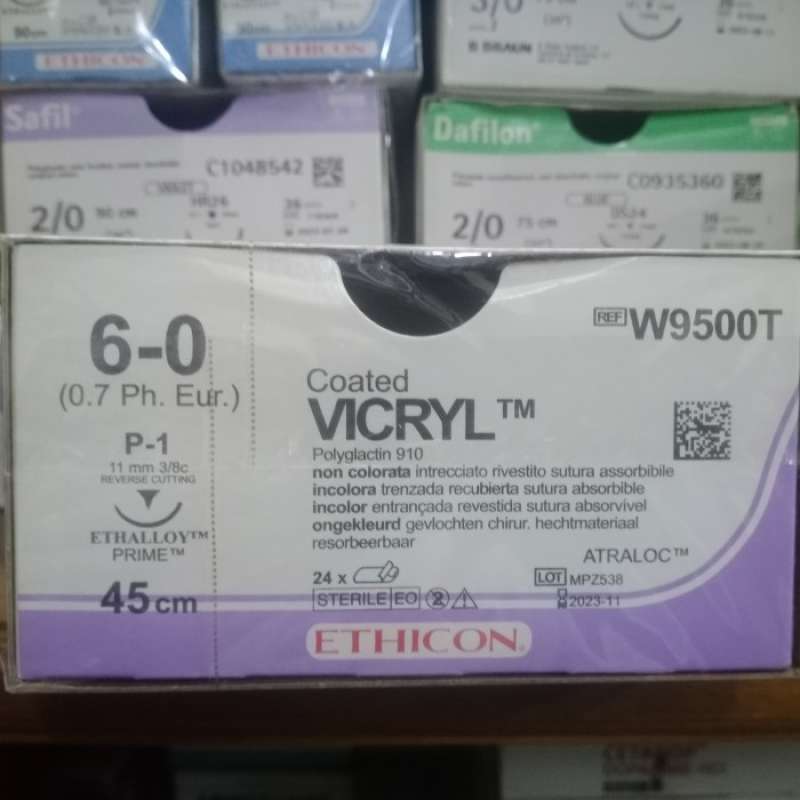 Promo Vicryl 6-0 W9500 / Box Benang Operasi Diskon 2% Di Seller Albinka ...