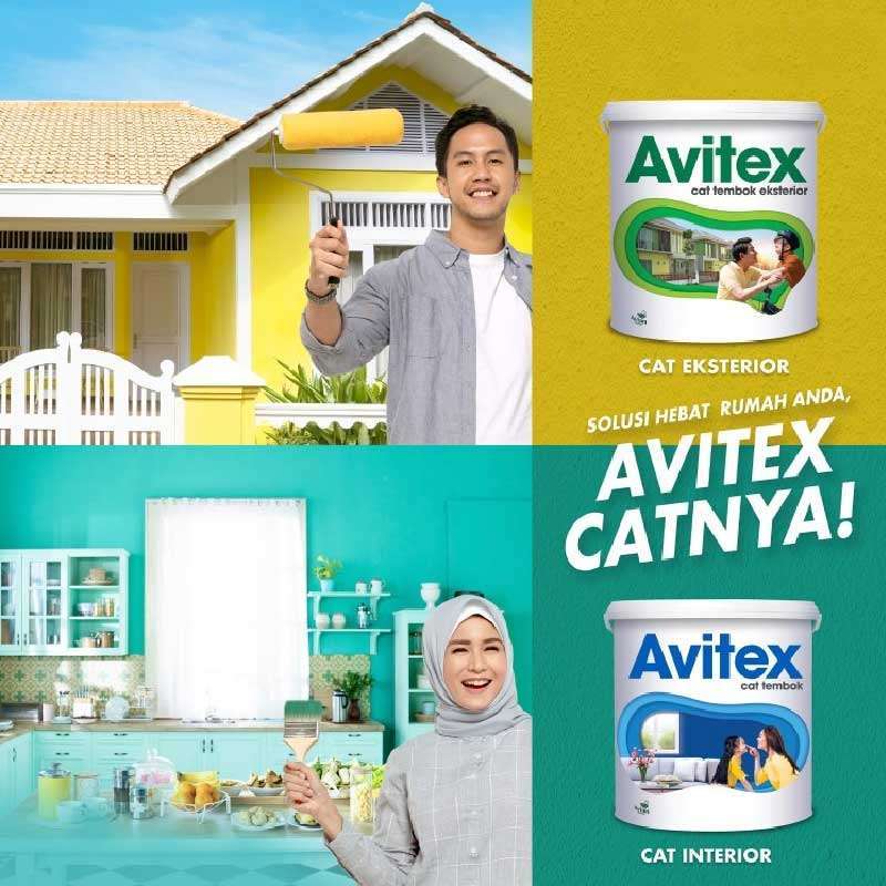 Promo Cat Tembok Avitex 25 kg (Tinting - Base A) Diskon 6% di Seller TB ...