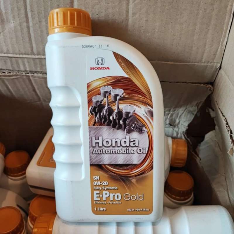 Jual HONDA AUTOMOBILE OIL SN 0W-20 FULLY SYNTHETIC ORIGINAL HONDA 1LITER di Seller Marbels ...