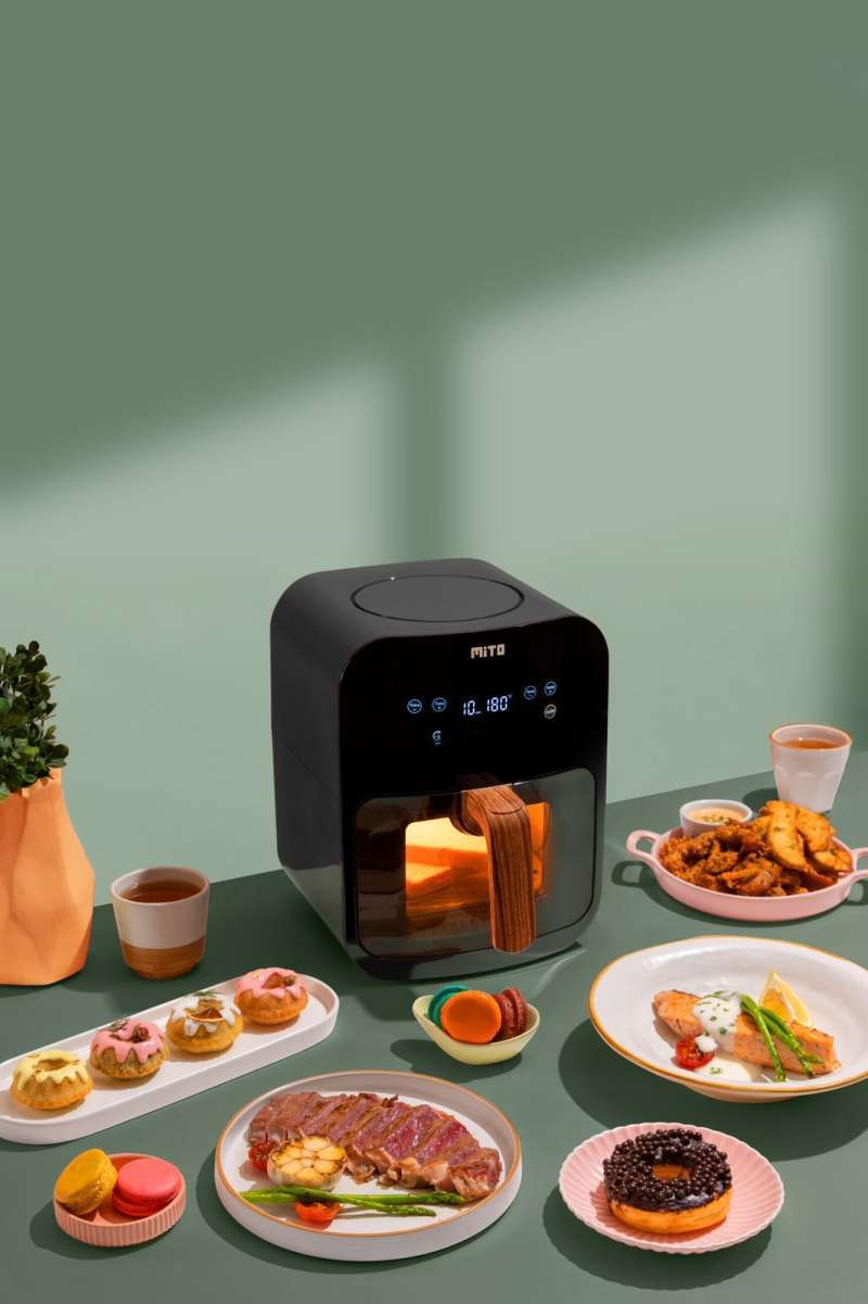 Jual MITO AIRFRYER AIR-FRYER DIGIFRY AF8 AF-8 AF 8 CRYSTAL - HITAM di ...