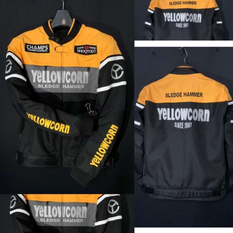 Jual Jaket touring motor keren safety tebal full protektor murah ...